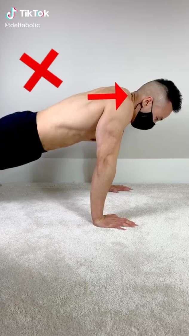 The right way to do push up - TNAOT