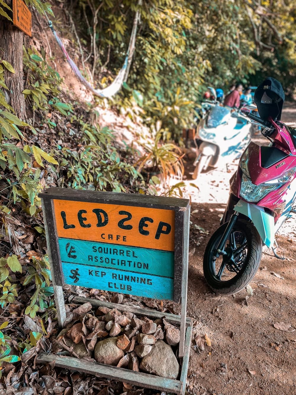 កាហ្វេលើភ្នំ Led Zep Cafe, Kep - TNAOT