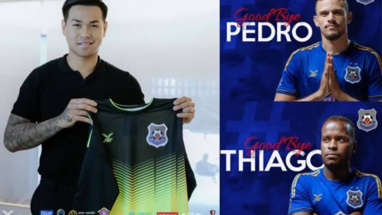 ក្រោយ ចែកផ្លូវ ជាមួយ កីឡាករ ប្រេ ស៊ី ល ពីររូប ព្រះខ័ន រាជ ស្វាយរៀង នាំចូល អ្នកចាំទី Alex You - TNAOT