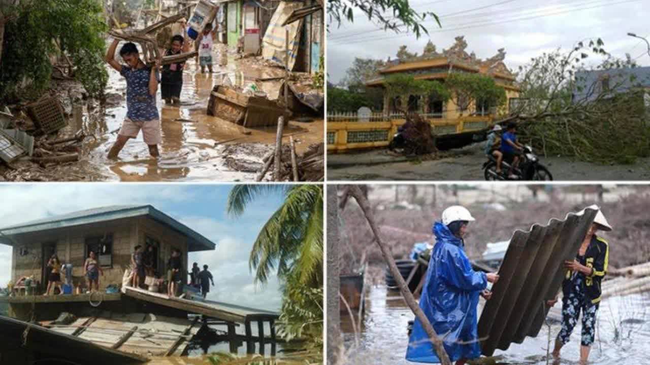 ព្យុះ មក ដល់ វៀតណាម ក្រោយ ឆក់ យក ជីវិត យ៉ាងតិច ៦៧ នាក់ នៅ ហ្វ៊ី លី ពីន - TNAOT