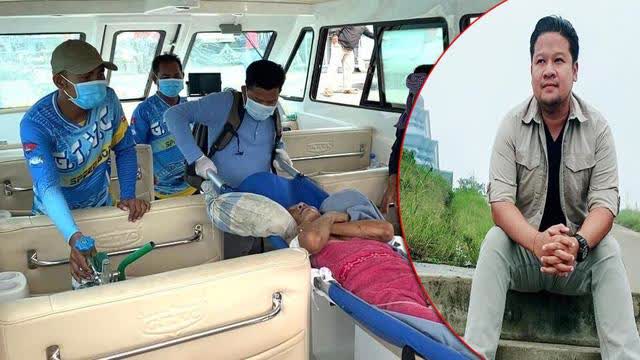 ឧកញ៉ា ទៀ វិចិត្រ បញ្ជូនអូប័រល្បឿនលឿន ដឹកសង្គ្រោះ លោកគ្រូម្នាក់ ដួលប្រកាច់ ដោយសារលើសឈាម នៅកោះរ៉ុង ...