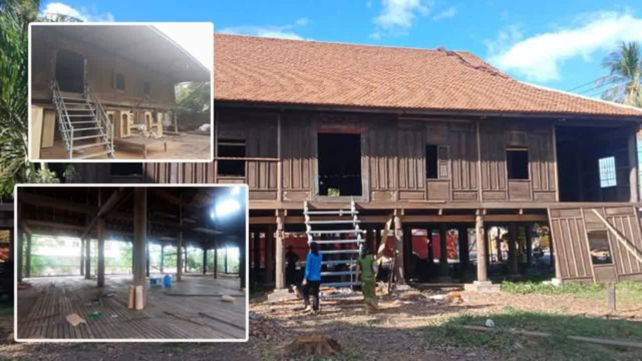 ជិត រួច ហើយ! ផ្ទះសសរ១០០ អាយុជាង២សតវត្សដែលល្បីថារើចោល តាម ពិត ត្រូវយកទៅអភិរក្ស ក្នុង វត្តមួយ - TNAOT