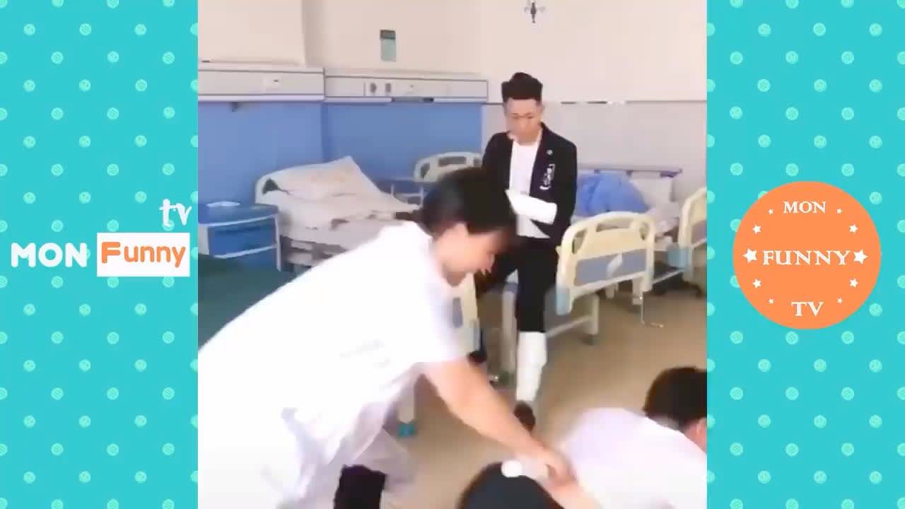 នៅមិនបានទេទៅសិនហេីយបេីអ្នកគ្រូចាក់ថ្នាអោយមនុស្សមេីលចាក់គោចឹង#Fun# - TNAOT