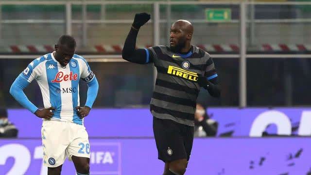 ១គ្រាប់បាល់ពិន័យ១១ម៉ែត្ររបស់ Lukaku សមល្មមឲ្យ Inter យកឈ្នះ NapoliA - TNAOT