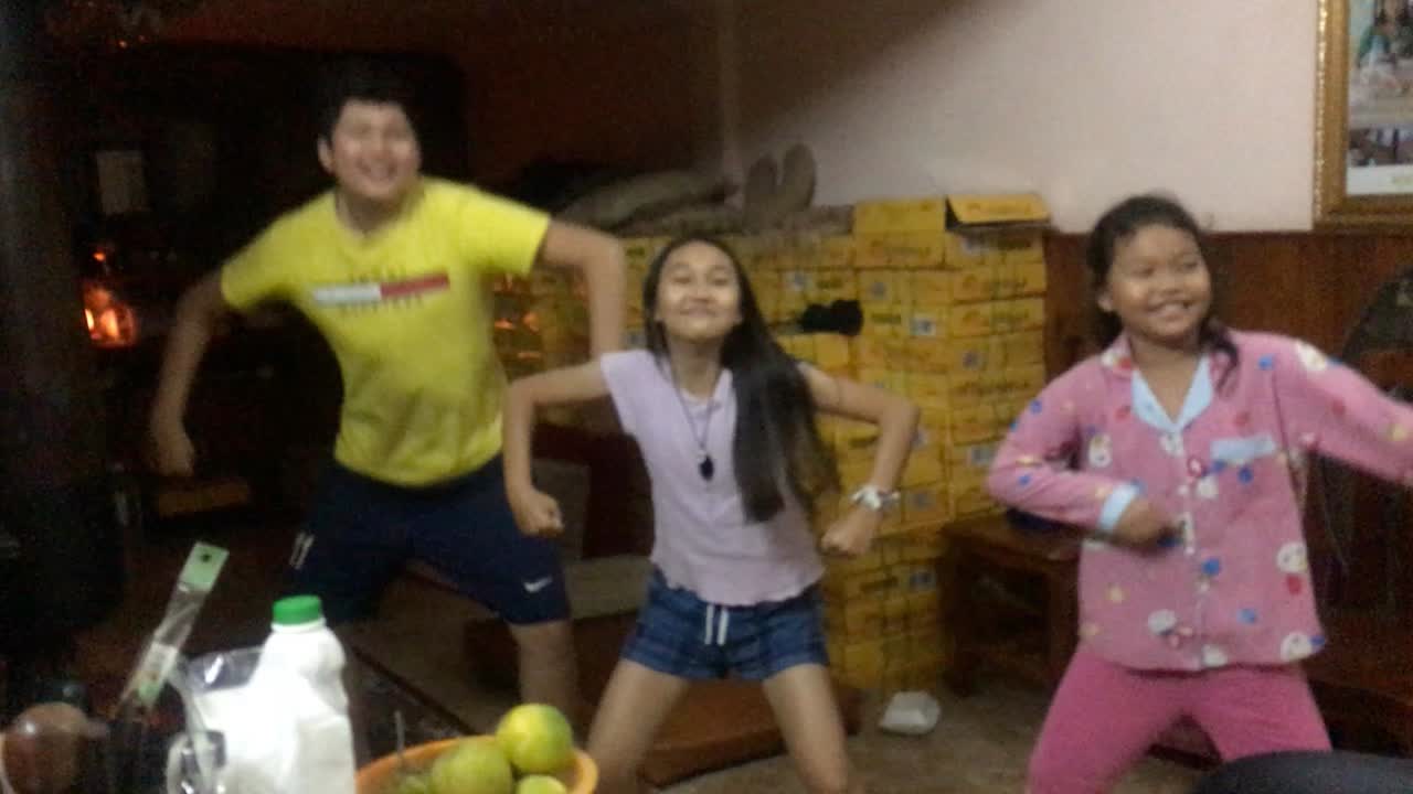 My three little monkeys on Christmas Day 25 Dec 2020 (No where to go, stay home be safe) - TNAOT