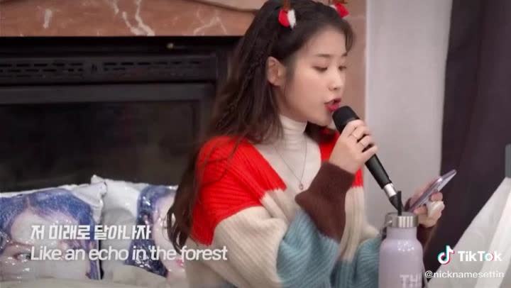 IU sing life goes on ( BTS ) - TNAOT