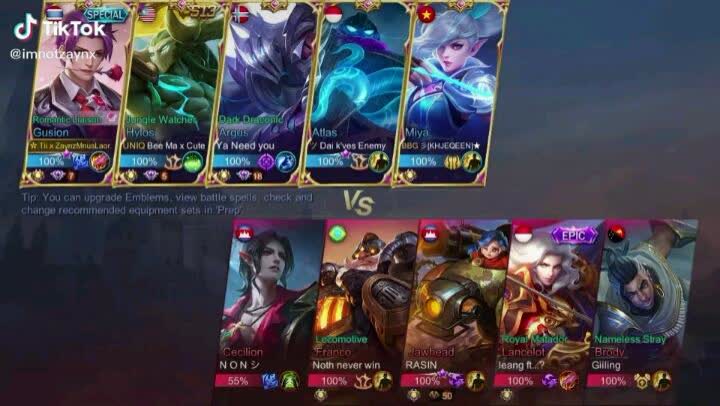 Mlbb skills highlights - TNAOT